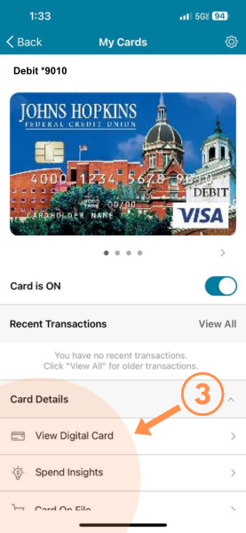 Card Alerts and Controls | Johns Hopkins Federal Credit Union